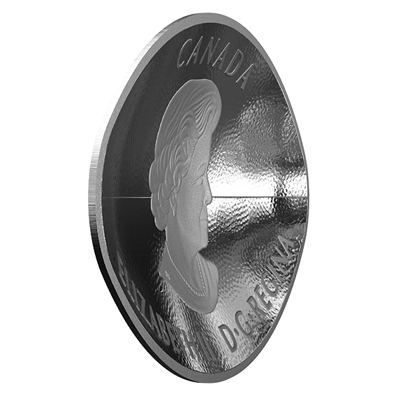 1 oz. Pure Silver Football-Shaped and Curved Coin | Gold Hub – Gold Hub ...